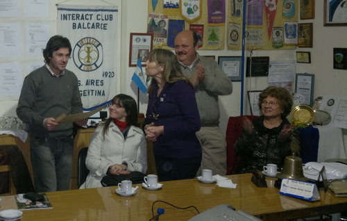 Encuentro: el investigador Nicolás Mucci se reunió con rotarios ...