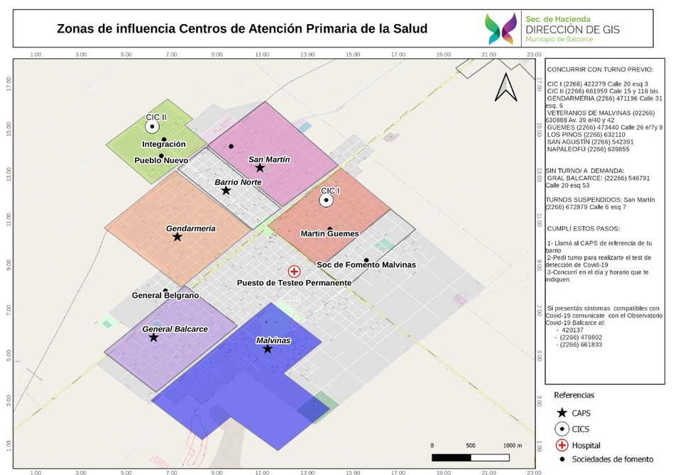 Actualizan las sedes de los CAPS habilitados para testeos rápidos ...