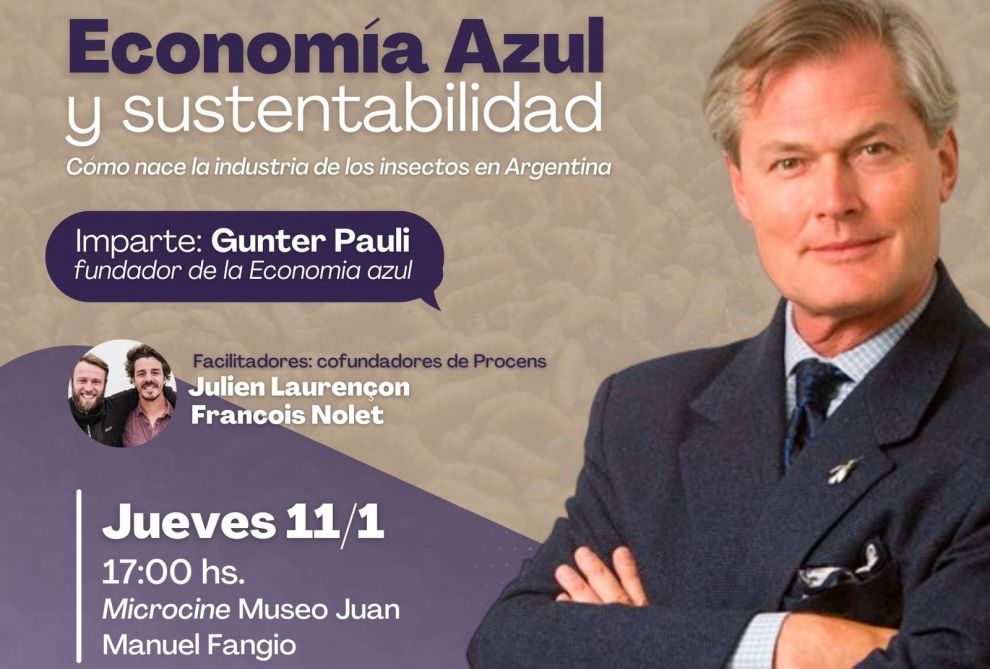 Gunter Pauli, fundador de la Economía Azul, estará en Balcarce ...