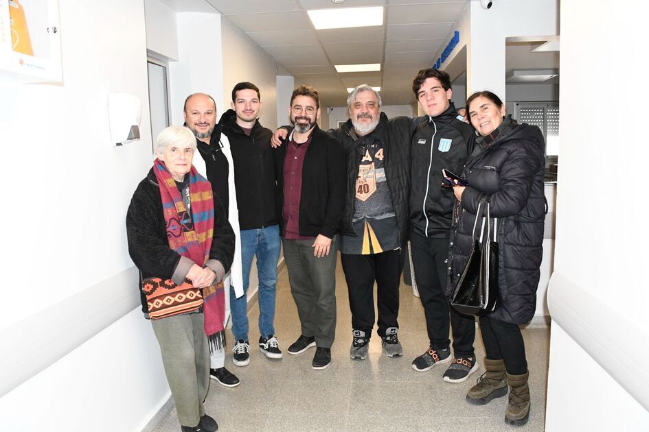 Familiares del doctor Felipe Fossati visitaron el Hospital | Noticias ...